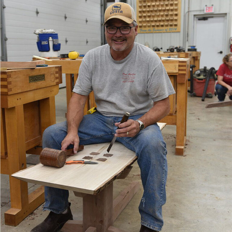 Making a Cantilever Live Edge Sitting Bench/Coffee Table with Taeho ...
