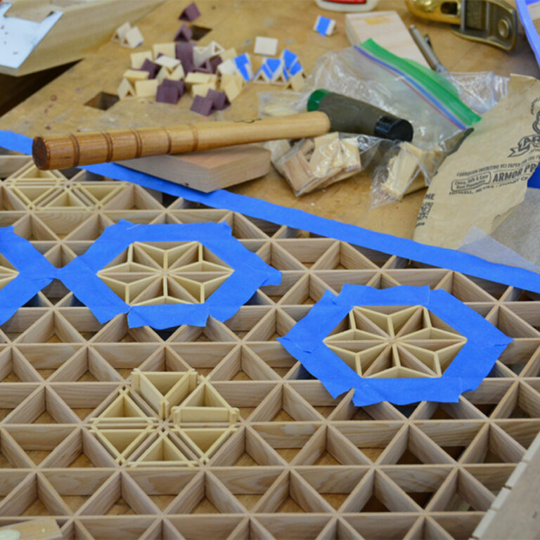 Mastering the Art of Kumiko: Making a 30°/60° Wall Panel with Taeho ...