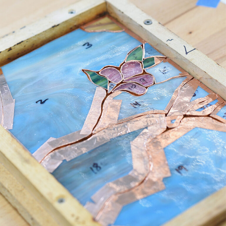 Creating Original Stained Glass with Came & Copper Foil with Ted ...