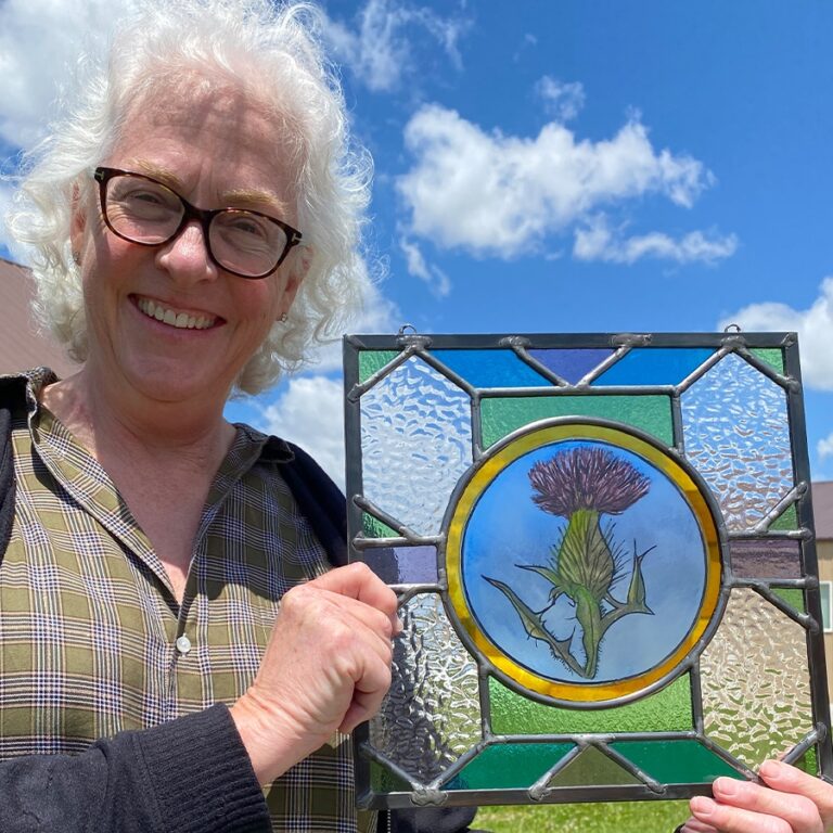 Create a Victorian Stained Glass Roundel Panel with Greer Ashman June 1 ...